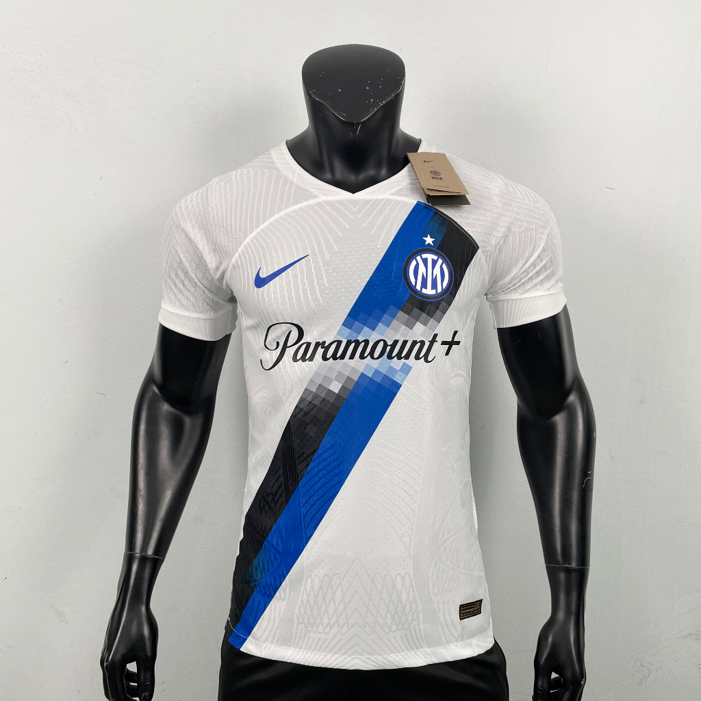 Inter Milan Away White Shirt 2023/ 2024 Field Grade Player | Shopee ...