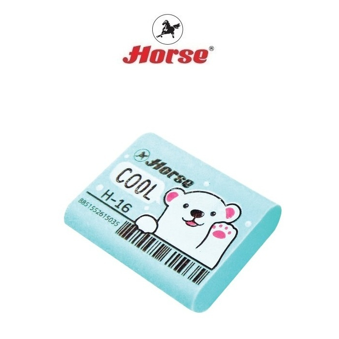 HORSE Brand Pencil Eraser Cartoon H-16 Quantity 1 Piece | Shopee ...
