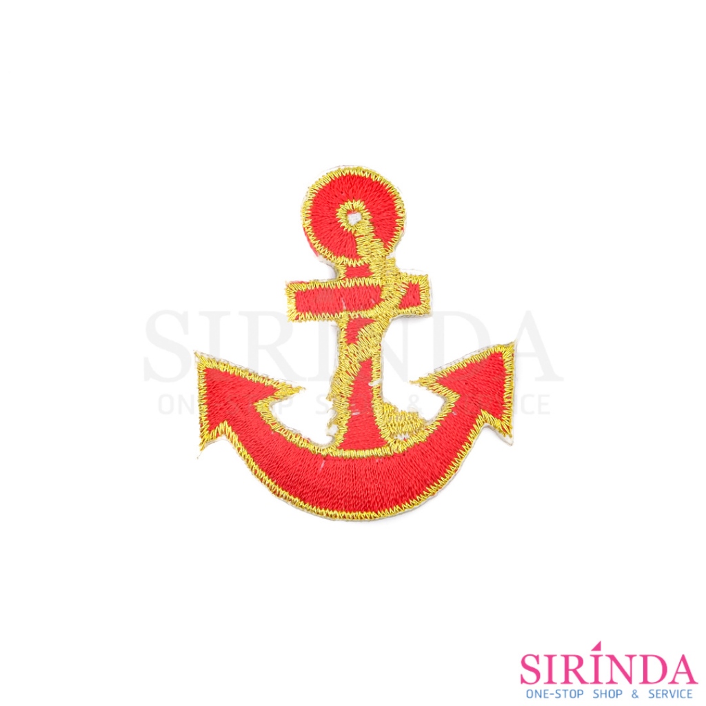Anchor Cartoon Press Iron On Clothes Decorative Embroidered Arm DIY ...
