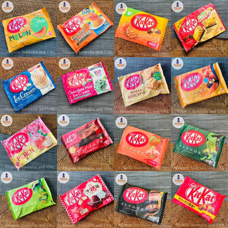 KitKat Japan | Multi Flavor Imported Kit Kat Green Tea Dark Choc ...