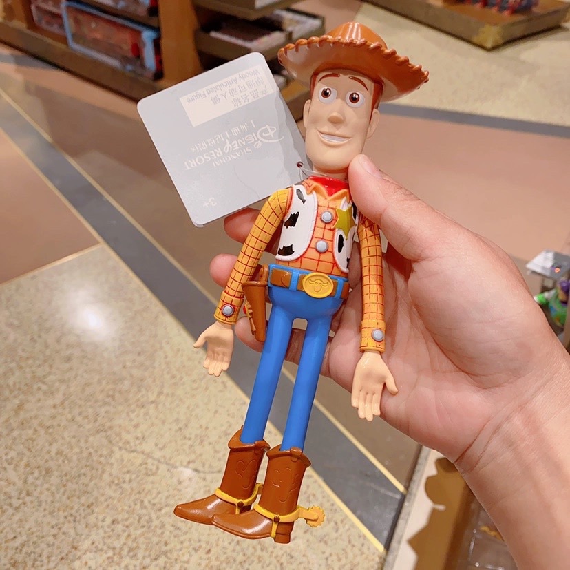 Toy Story Woody Buzz Lightyear Shanghai Disneyland Model Collectible ...