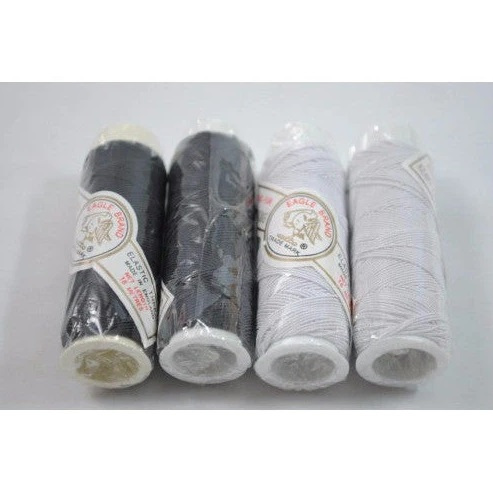 Stretch thread For Smock Elastic 16 Meters Long Eagle Brand | Shopee ...