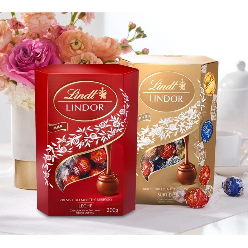 Lindt lindor chocolate assorted/milk 75g.-200g Souvenirs Imported Gifts ...