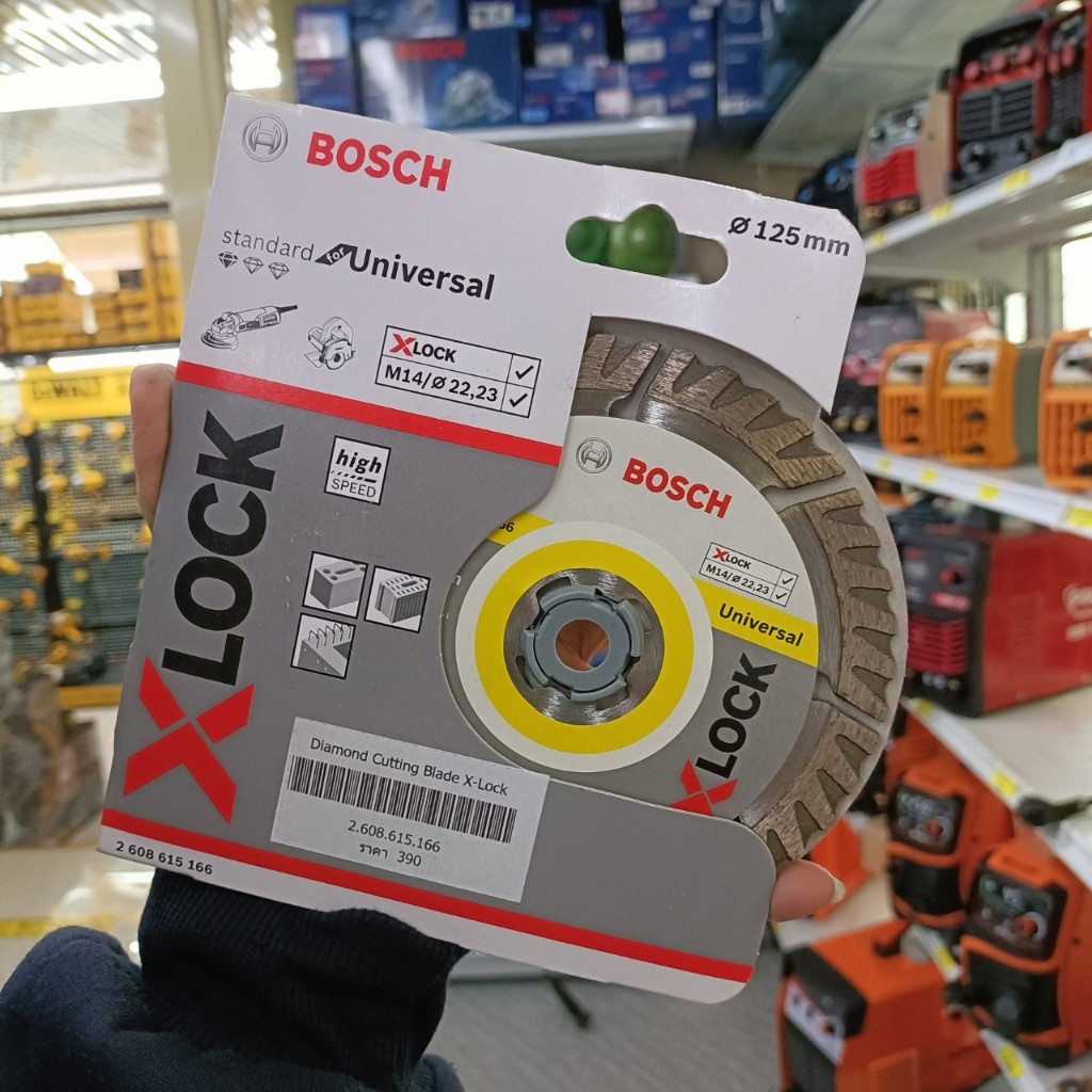 BOSCH Diamond Cutting Disc 5" Standard for Universal X-LOCK Model 2608615166 | Shopee Philippines