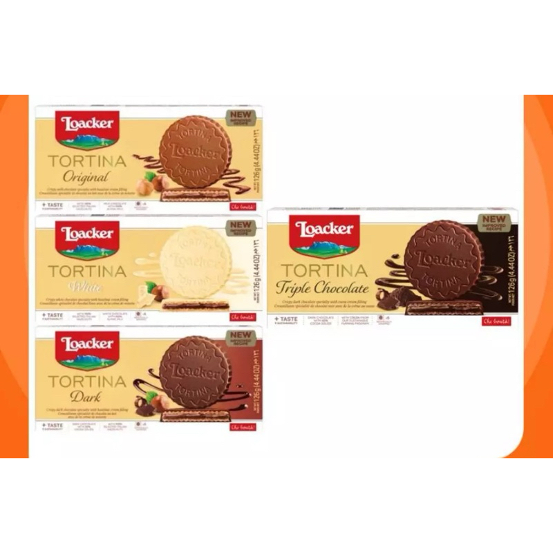 Loacker Tortina Available In 4 Flavours. | Shopee Philippines