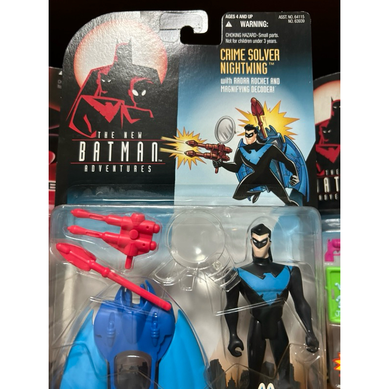 Crime Solver Nightwing the Batman Adventures Old Work Kenner In Pack ...