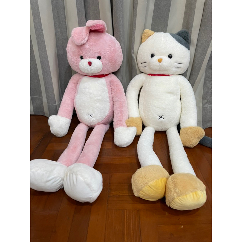 Yell Label Three-Color Cat Doll Pink Rabbit Long Limbs 100 cm Real ...