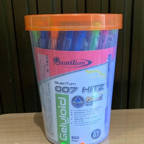 Quantum 007 HITZ Ballpoint Pen Blue 50 Pcs | Shopee Philippines