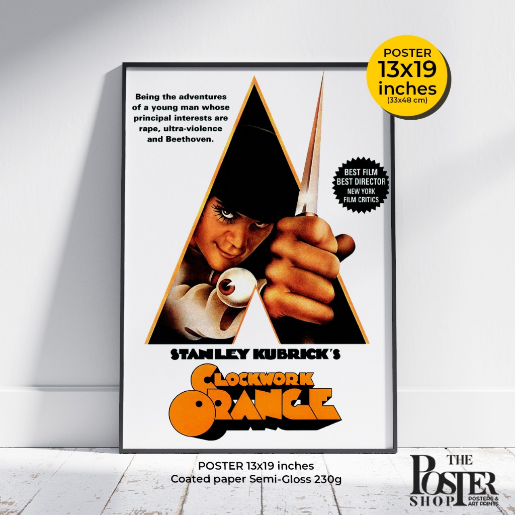 A Clockwork Orange Poster (Aclock Work Orange) Issued By Stanley ...