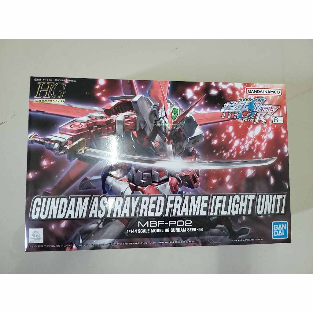 58 HG GUNDAM ASTRAY RED FRAME (FLIGHT UNIT) | Shopee Philippines