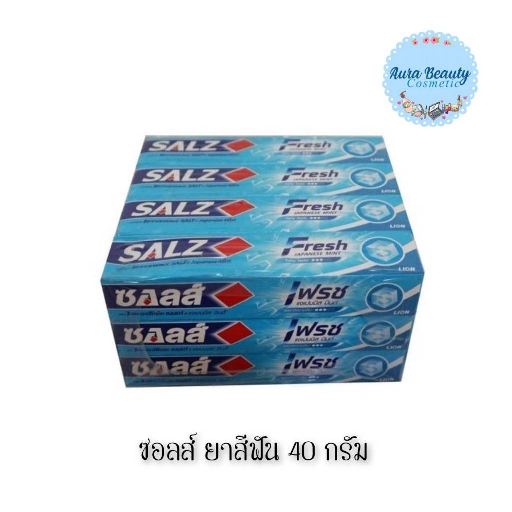 (12 Boxes/Pack) Salt Toothpaste Fresh Japanese Mint Formula 40g Salts ...