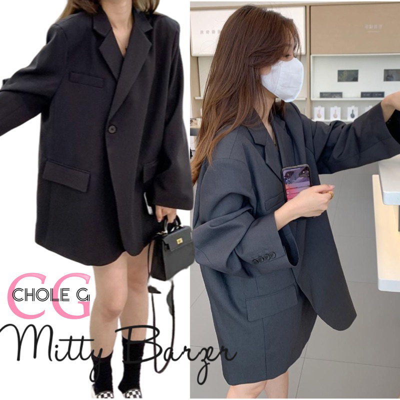Chole G: Kitty Oversize Barzer Blazer Popular Model Can Be Worn All The ...