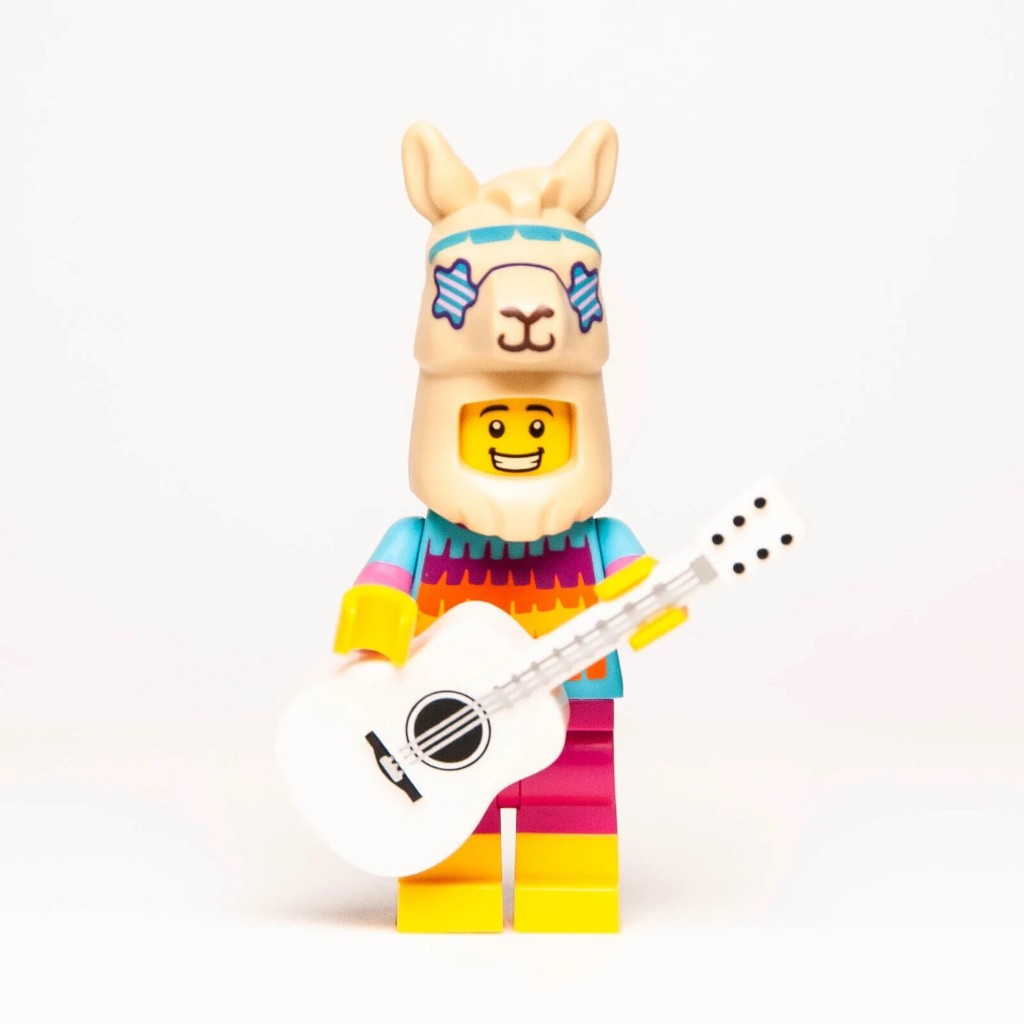 New LEGO BAM Q1 2024 Minifigure-Pinata Llama Girl Suit Set With Guitar ...