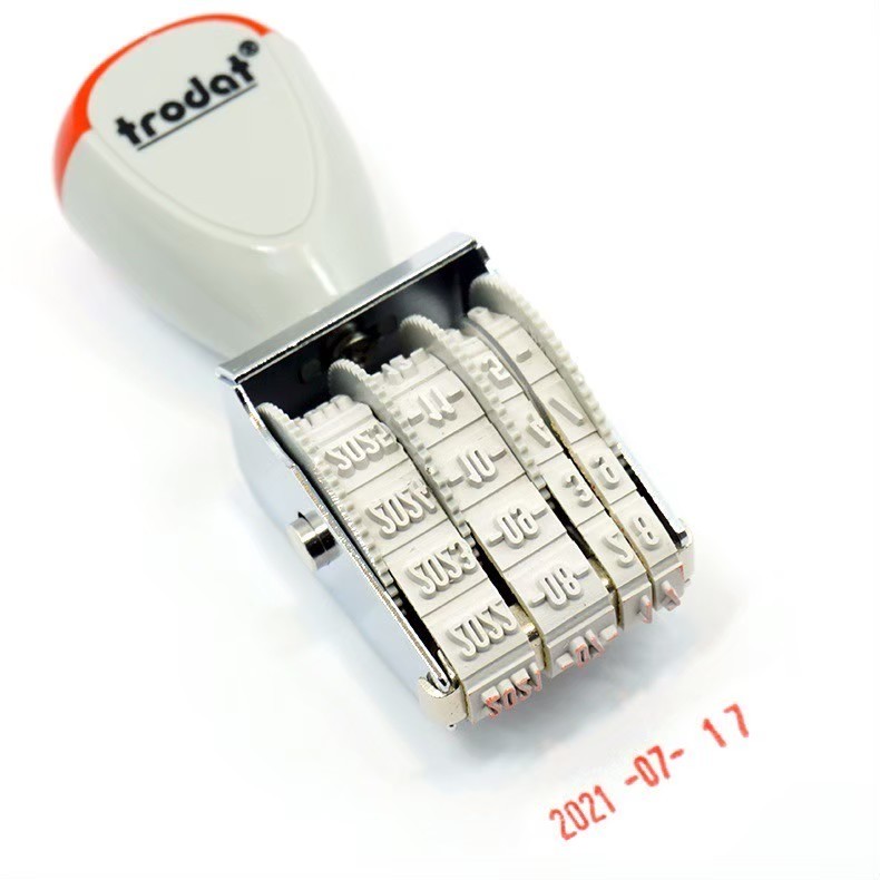 Date Stamp Thai Numbers Rotating Rubber Call Stamping | Shopee Philippines