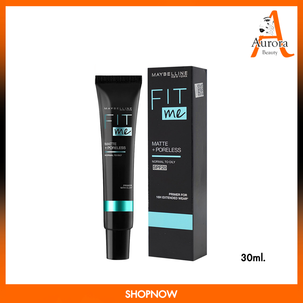 PRIMER (30ml.) MAYBELLINE FIT ME SPF20 Base Control Matte + Poreless ...