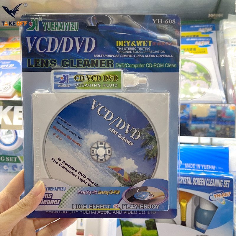Sent From Thailand DVD Reader VCD CD Clearing Head Reading/Lens Cleaner ...