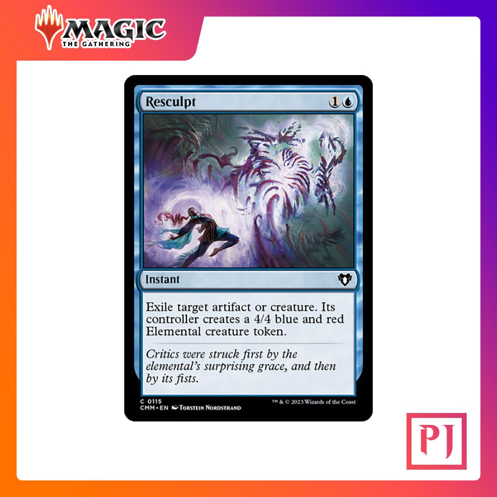 [MTG] Resculpt [CMM] [BLUE] [COMMON] [NORMAL] [ENG] (Magic Card/Magic ...