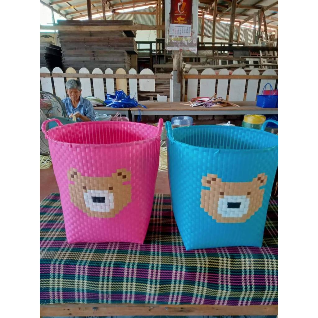 A Lot Of Storage Baskets Large Size Can Put Many Things Very Durable ...