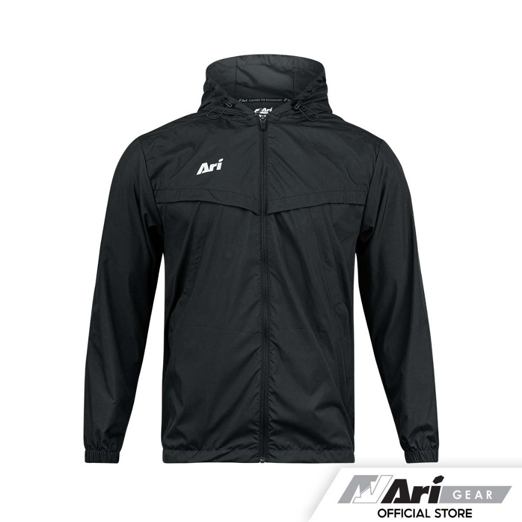 ARI ESSENTIAL WINDBREAKER JACKET-BLACK (AAP2546-01) Aari | Shopee ...