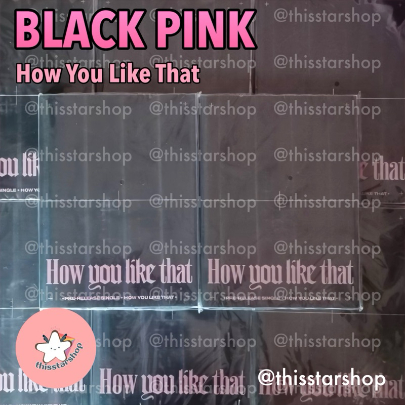 BlackPink Album Special edition [How You Like That] | Shopee Philippines