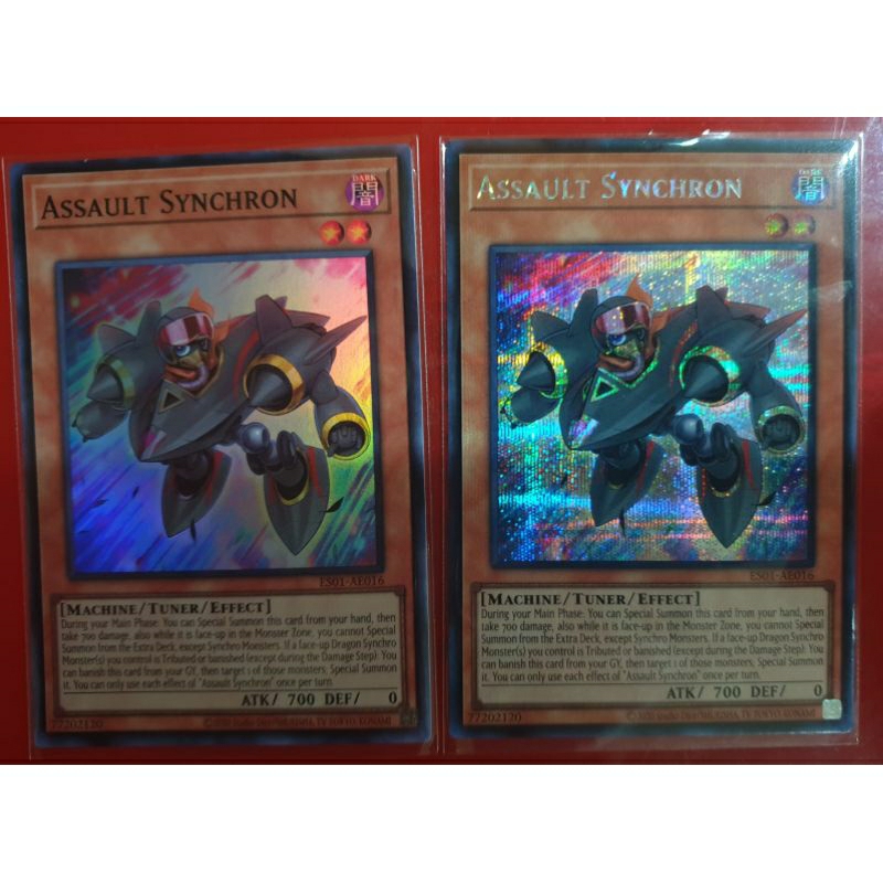 Yu-Gi-Oh Asia English: Assault Synchron ES01-AE016 English Yuki Card ...