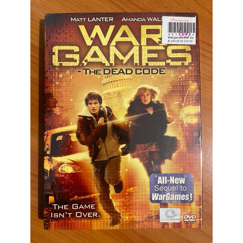 Dvd (2nd Hand) Wargames The Dead Code (2008) Wargame 2 Online War World ...