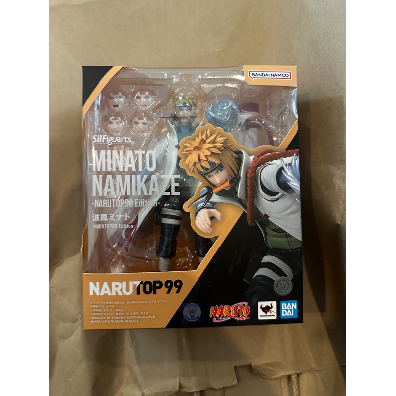 Bandai S.H.Figuarts SHF Minato Namikaze Narutotop99 Edition (Naruto ...