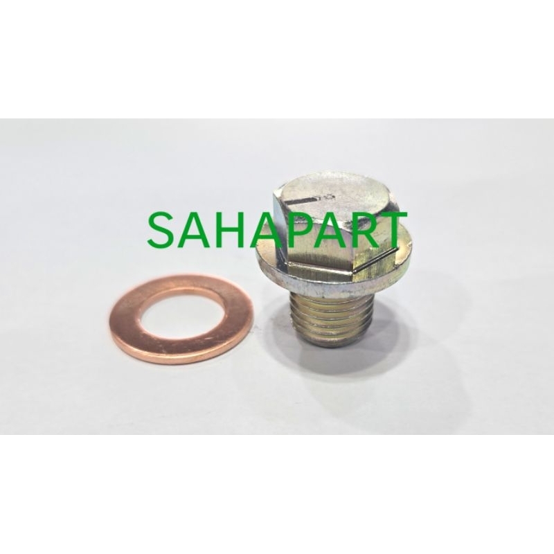 Isuzu TFR/Dmax/Mu 7 Oil Drain Bolt Including Ring Bout Good Thread ...