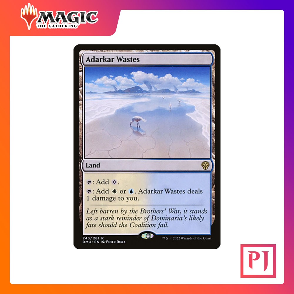 [MTG] Adarkar Wastes [DMU] [LAND] [RARE] [NORMAL] [ENG] (Magic Card ...