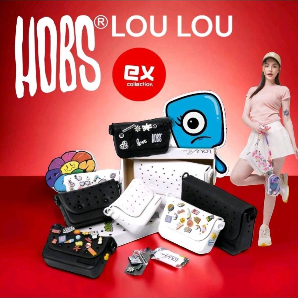 HOBS DIY LOU Dou Bag Decorate Your You Like With 5 JIBBIZ From Brand ...
