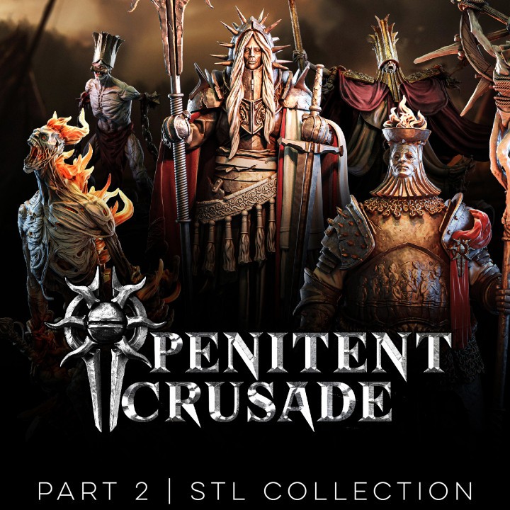 Penitient Crusade-Model For DnD miniature [Made to order Parcel ...