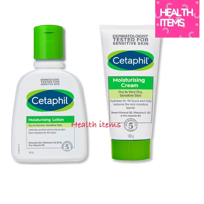 Cetaphil Moisturizing Lotion 118 ml And Cream 100g | Shopee Philippines