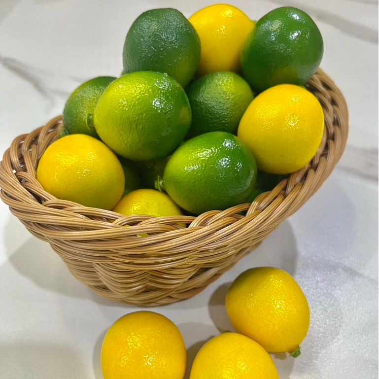 Fake Lemon Model Slices (Lime) Very Realistic For Shop Decoration Home ...