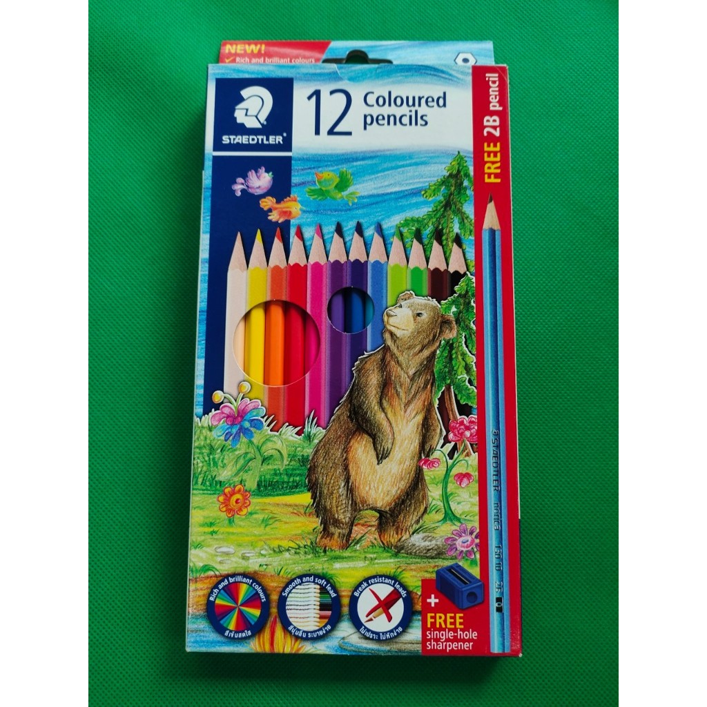 Staedtler Colored Pencils Long Sticks 12 Colors | Shopee Philippines