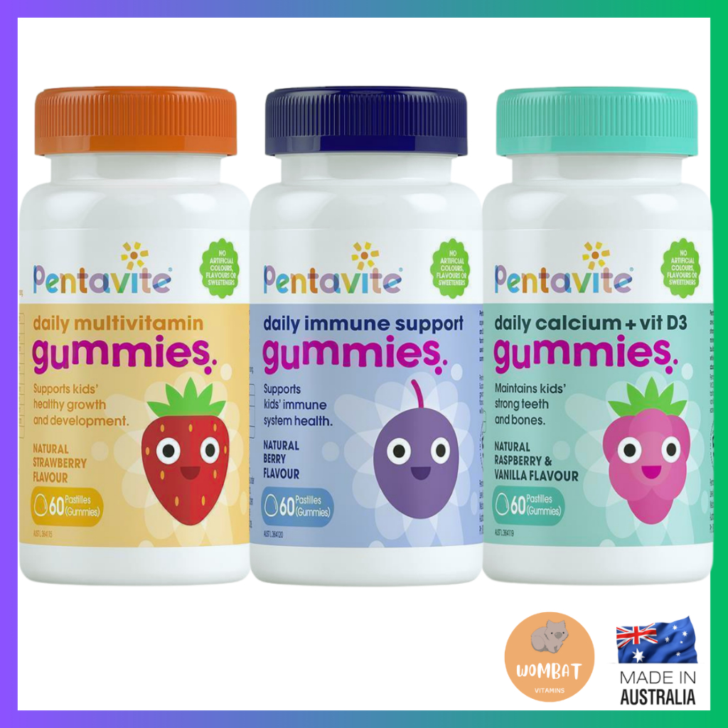 Pentavite Daily Kids Gummies Healthy Vitamin Gummy For Children ...