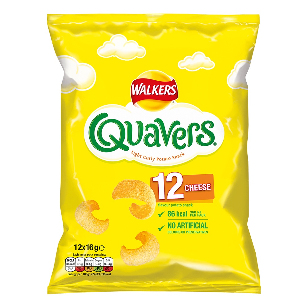 Walkers Quavers cheese 20g. Walker Snack From England | Shopee Philippines