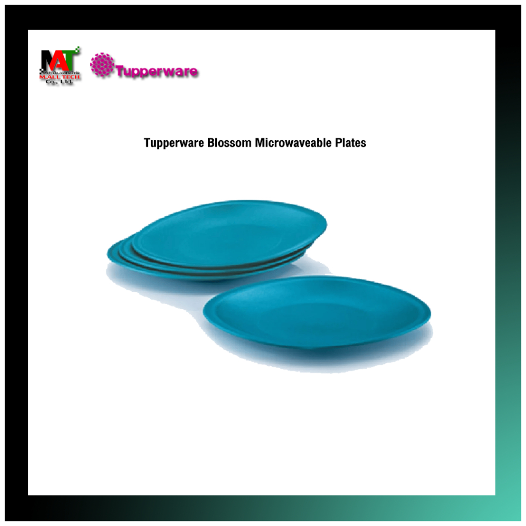 Tupperware Microwaveable Plates Blossom Plate (1pc) | Shopee Philippines