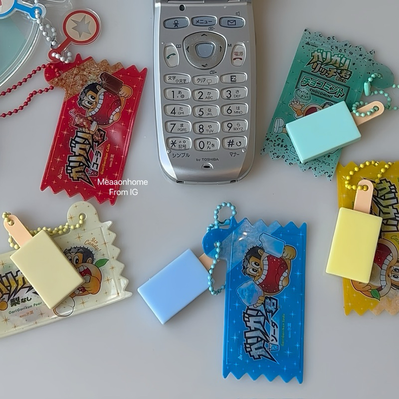Garigari-kun Miniature Mascot Gacha All 5 Types Japanese Snack Bunch ...