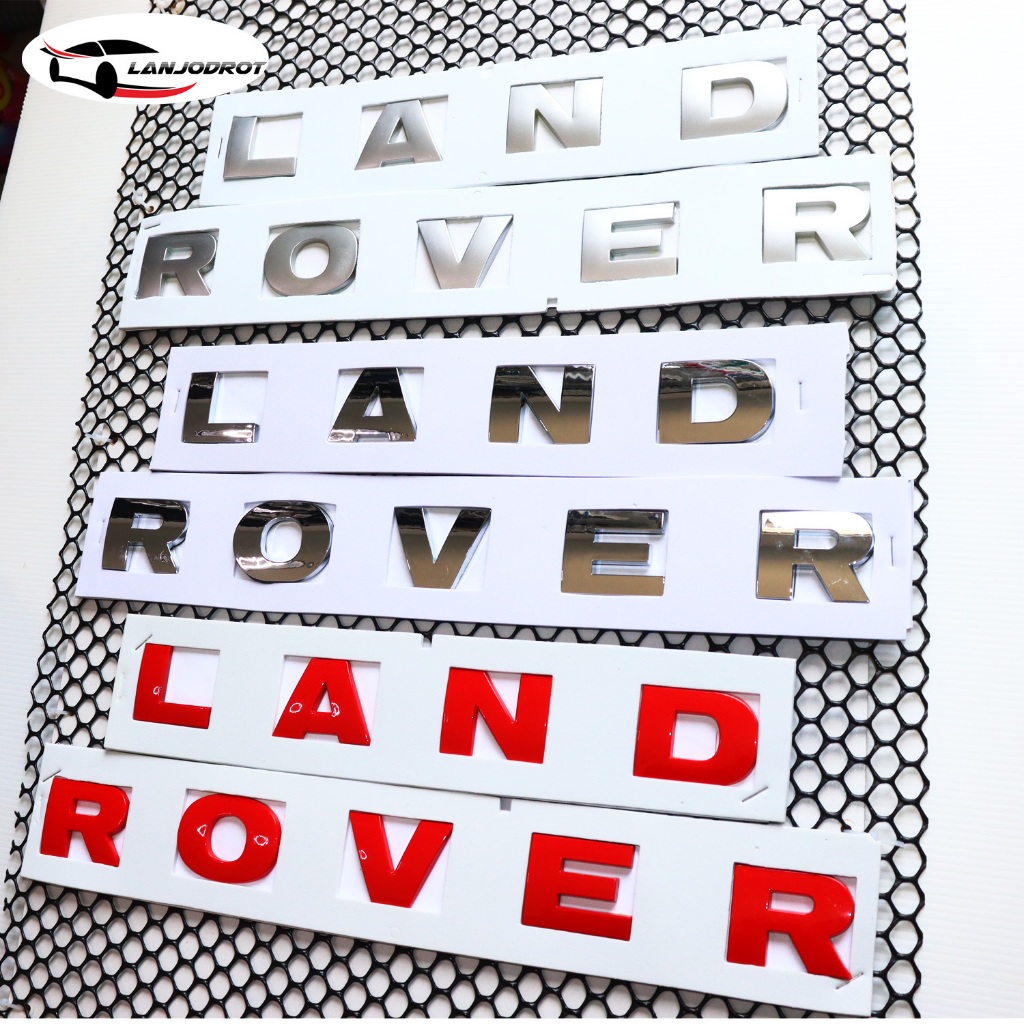 Logo Embossed Land Rover Letter Height 4 cm. For The Front Bonnet Rover ...