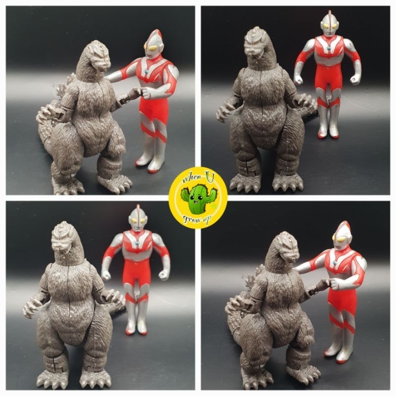 Old Toys Godzilla Model + Ultraman and | Shopee Philippines