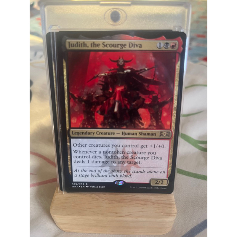 MTG Judith Card the Scourge Diva Multi Magic the Gathering EDH Model ...