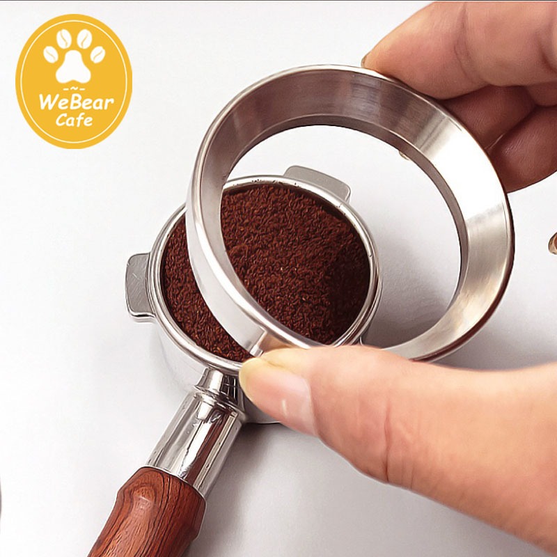 WeBear Cafe Coffee Handle Cover Ring 51mm./58mm Aluminium Alloy With ...