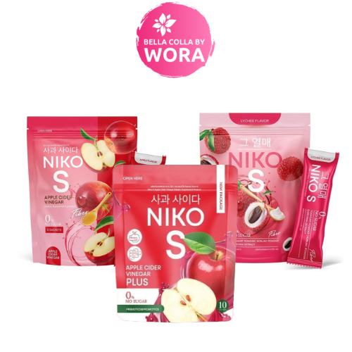 S NIKO Apple Cider/Lychee Flavor Konjac Powder (5 Sachets/Set) | Shopee ...