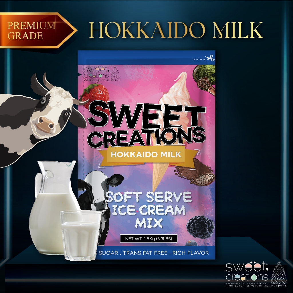 Soft Serve Ice Cream Powder Popsicle Fried Sweet Creations (Premium ...