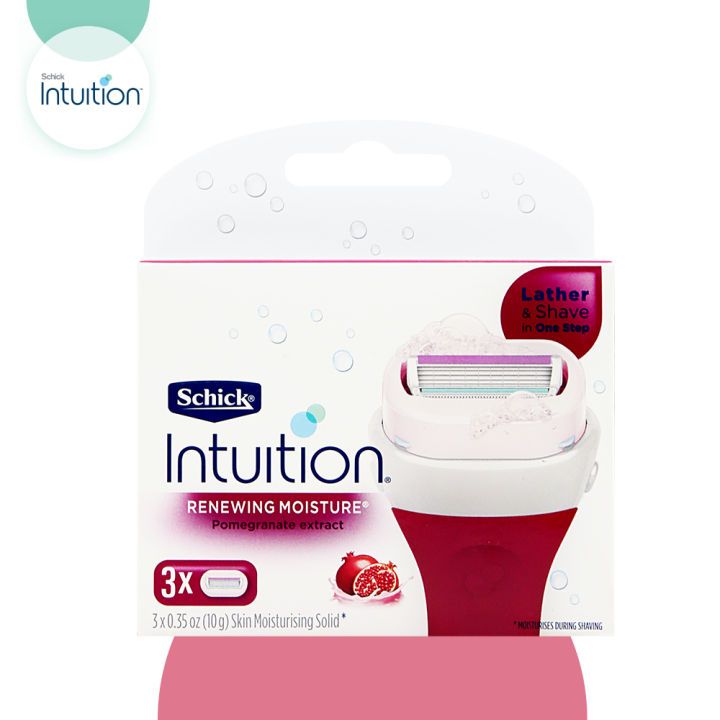 SCHICK INTUITION SENSITIVE CARE (Razor Blade Refill) | Shopee Philippines