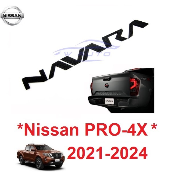 Car Trunk LOGO 1pc NISSAN NAVARA PRO X 2021 2022 2023 4X Stickers ...