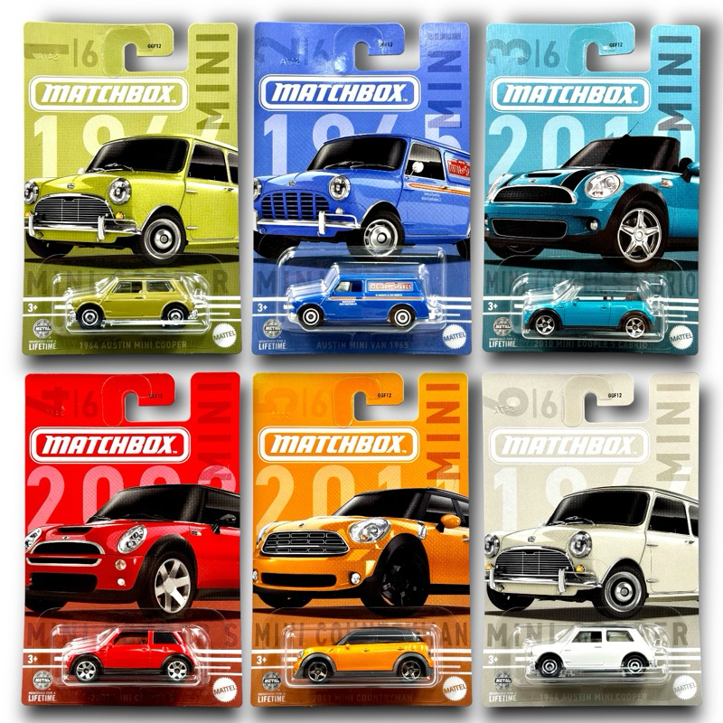 Matchbox | Set Austin Mini Cooper 1:64 Scale | Shopee Philippines