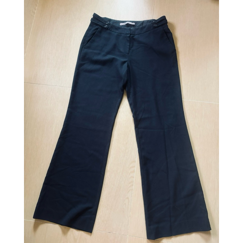 Black Pants G2000 Label Authentic Slightly Flared Legs Can Be Worn For ...