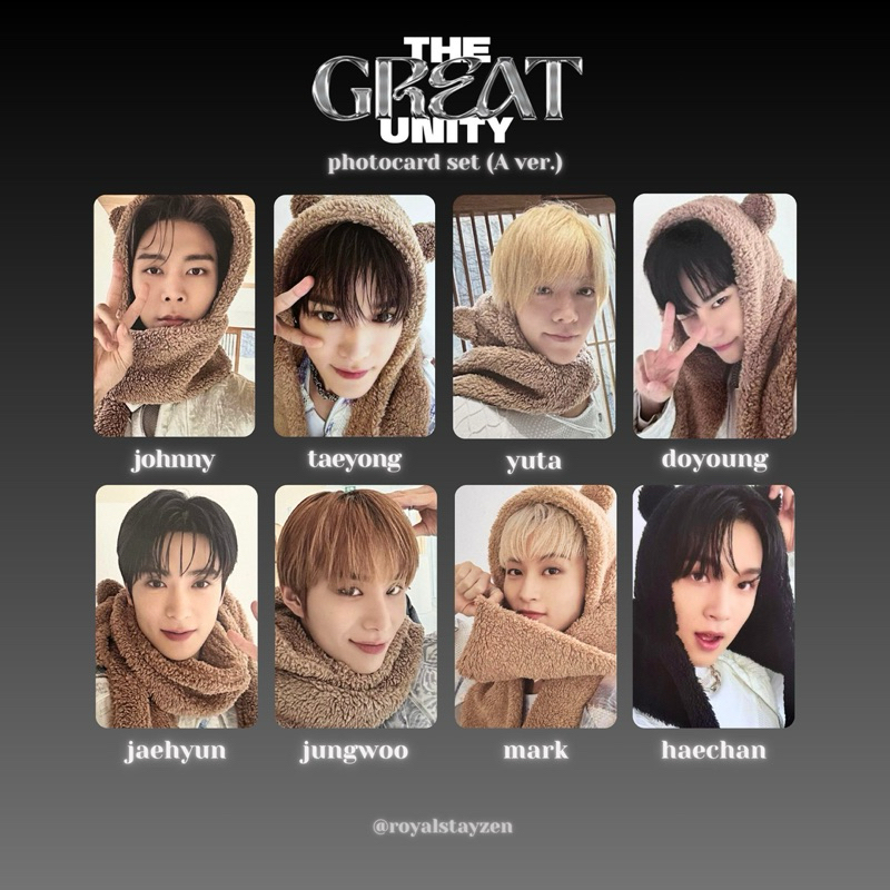 | THE GREAT UNITY PHOTO SET (A Ver.) NCT 127 (Split Mem) | Shopee ...