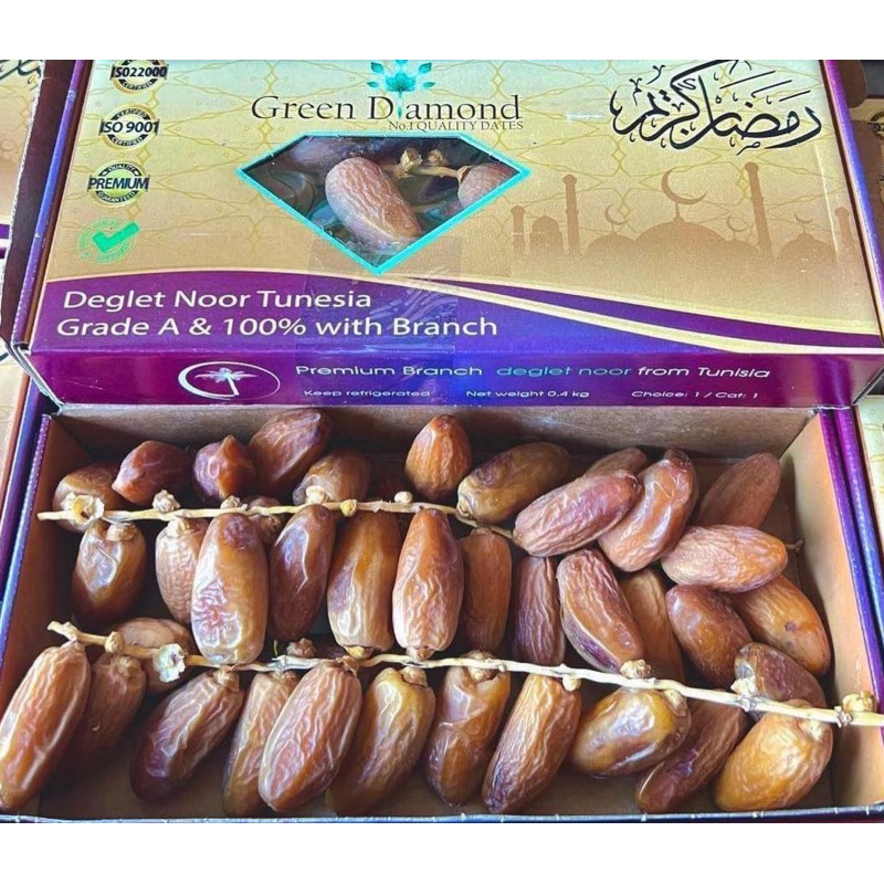 Dates Green Daimond 400g. Just Per Box | Shopee Philippines